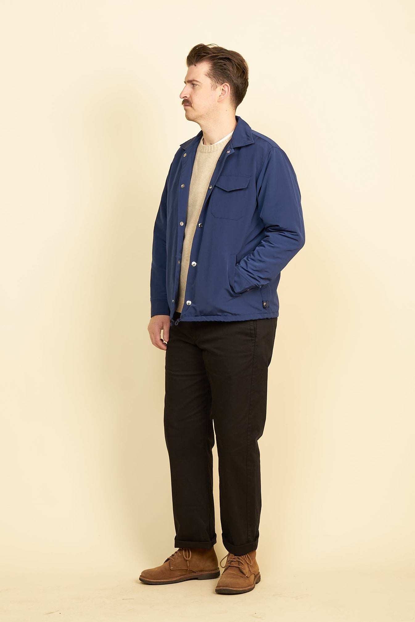 Rats Coach Jacket - Navy – URAHARA