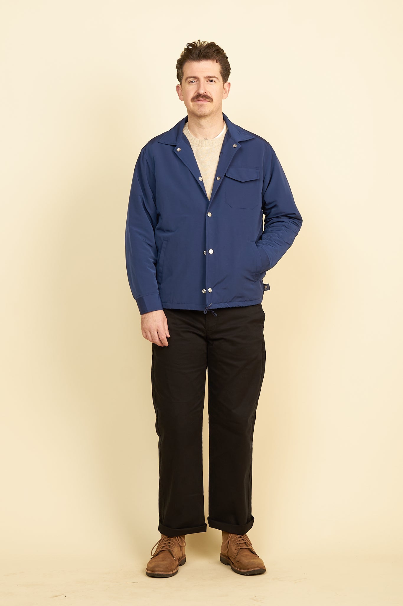 Rats Coach Jacket - Navy – URAHARA