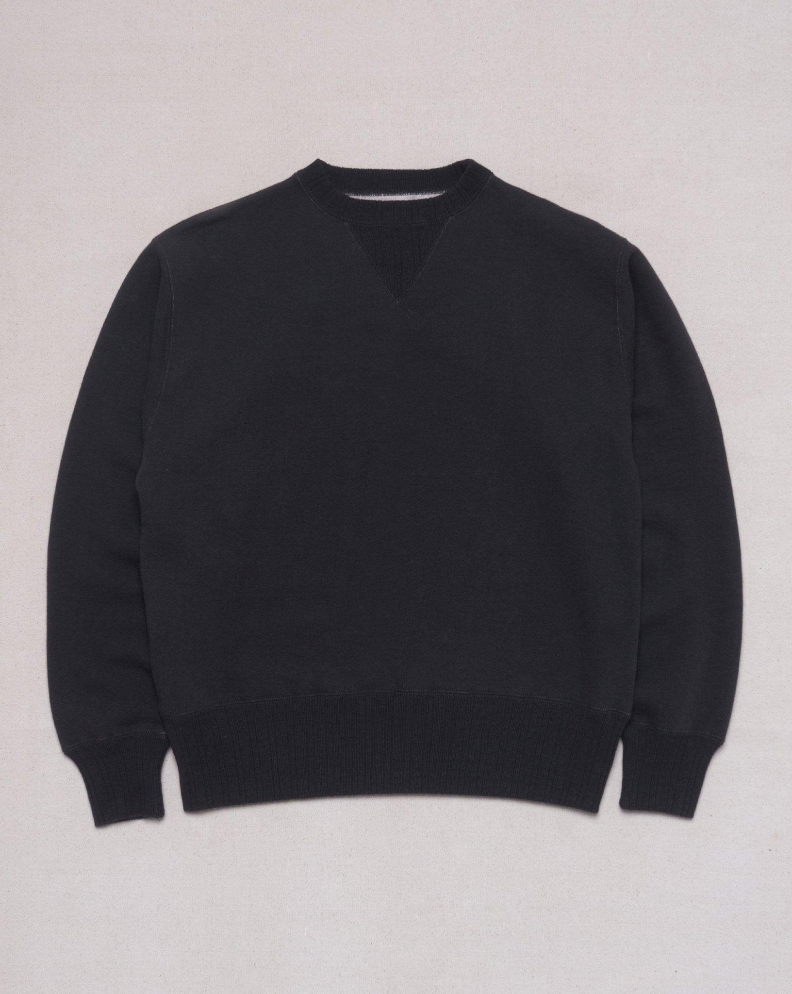 Godspeed Tsuriami Loopwheel Cotton Sweatshirt - Black – URAHARA